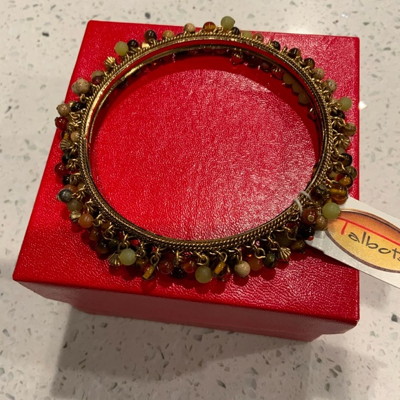 Talbots | Jewelry | Nwt Talbots Bangle Beaded Bracelet | Poshmark